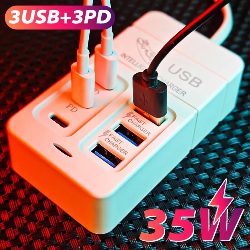 Многопортовое USB-зарядное устройство