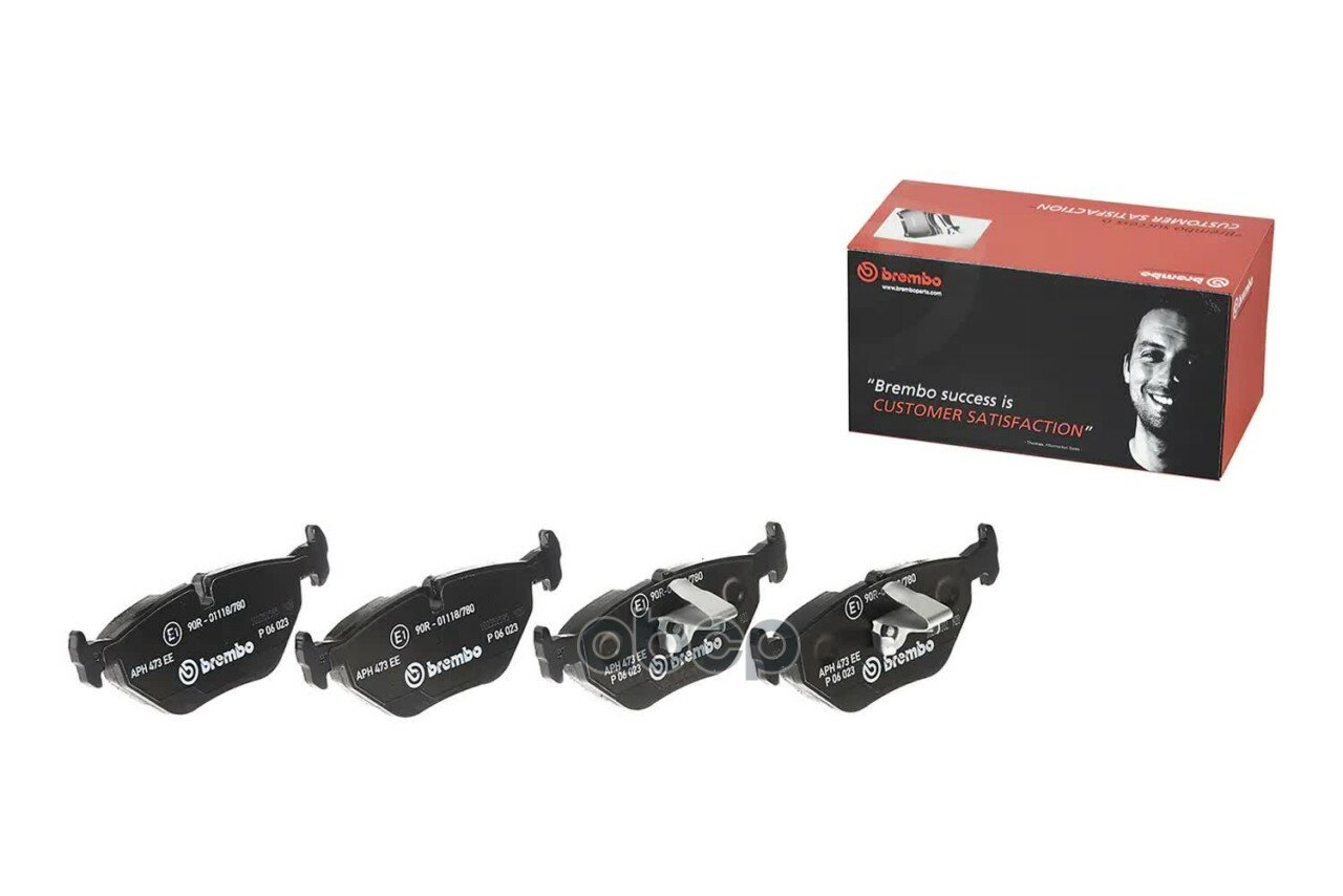 Колодки тормозные дисковые Brembo арт. P06023