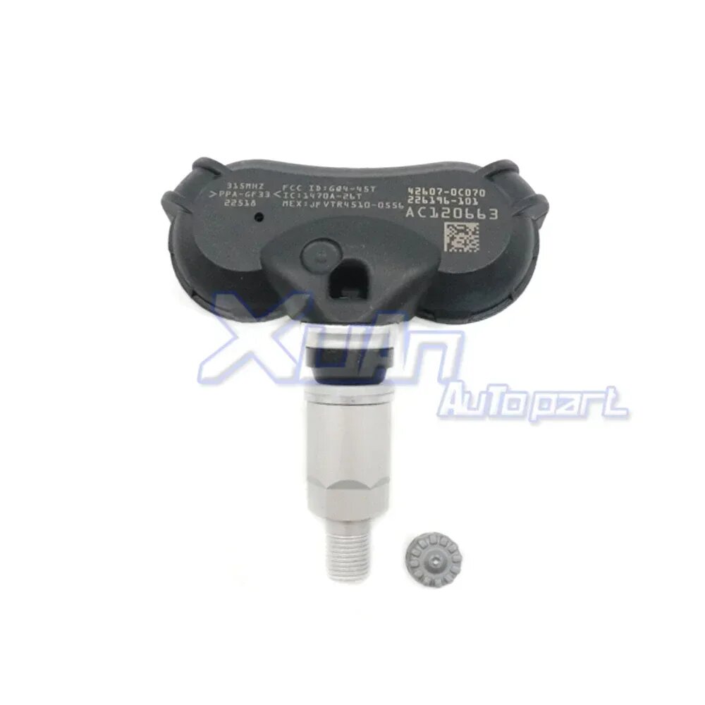 Датчик Системы Контроля Давления В Шинах Toyota Tundra TPMS 42607-0C070 315 МГц, Совместимый С Моделями 2007-2022 Гг.