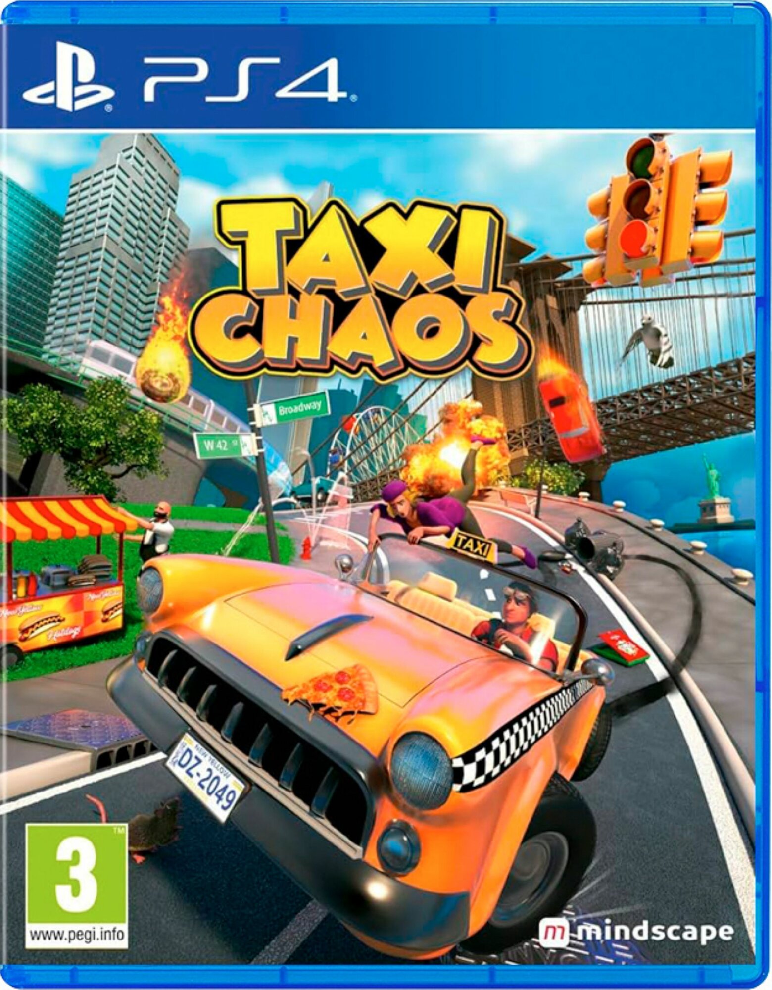 Taxi Chaos (английская версия) (Игра на диске) (Для Playstation 4) (PS4)