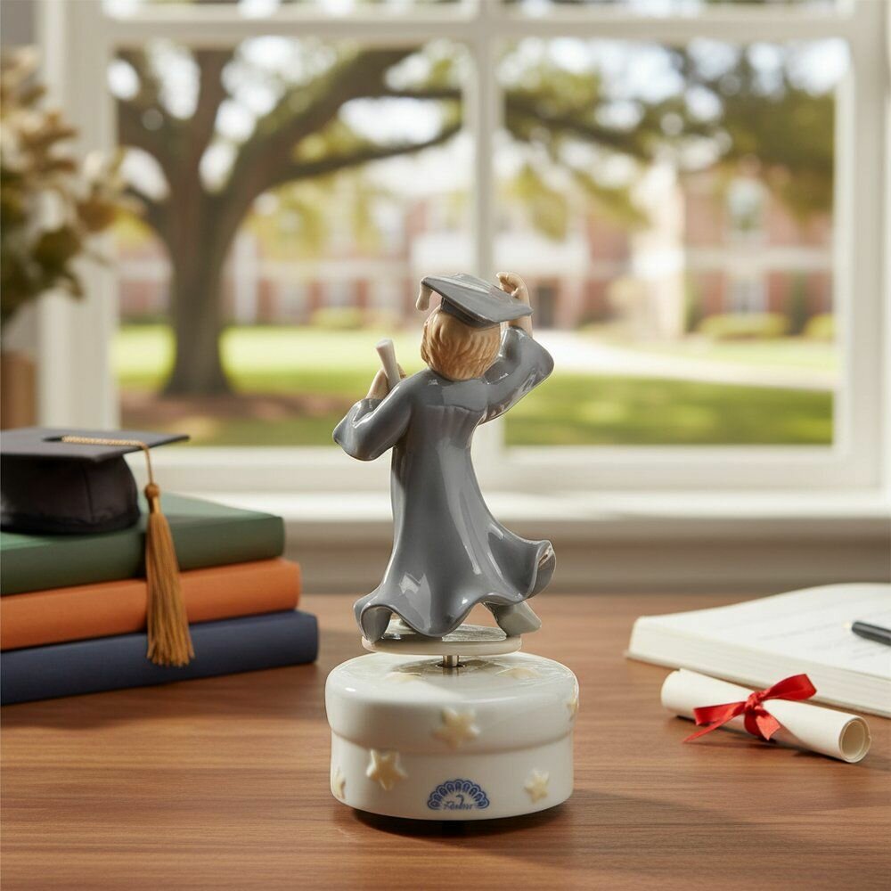 Музыкальная статуэтка Выпускница