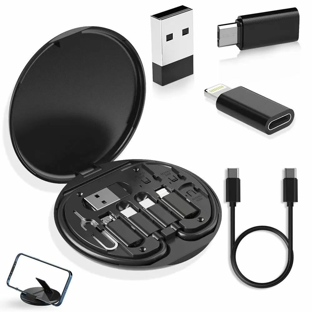 RUZSJ Mobile Device Cable Apple Lightning/USB Type-C, 0.15 m, black