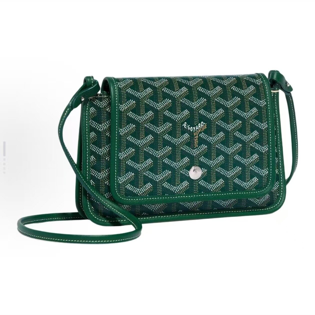 Сумка-конверт Goyard WOC с узором «гусиная лапка», Y-образная трехслойная сумка-клатч с полноцветным принтом, сумка на плечо и через плечо.