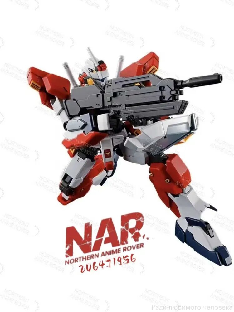 HG 1/144 Джинн (лёгкая броня, красный) P-Bandai модель с декалями (очковый мобильный доспех)