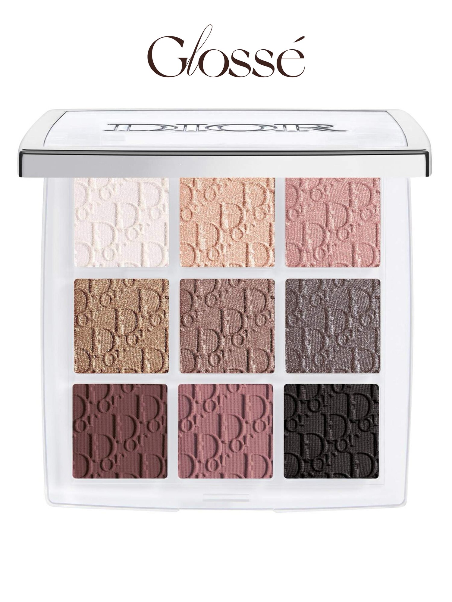Dior Палетка теней BACKSTAGE Eyeshadow Palette, оттенок 002 Smoky Essentials, 10 гр.