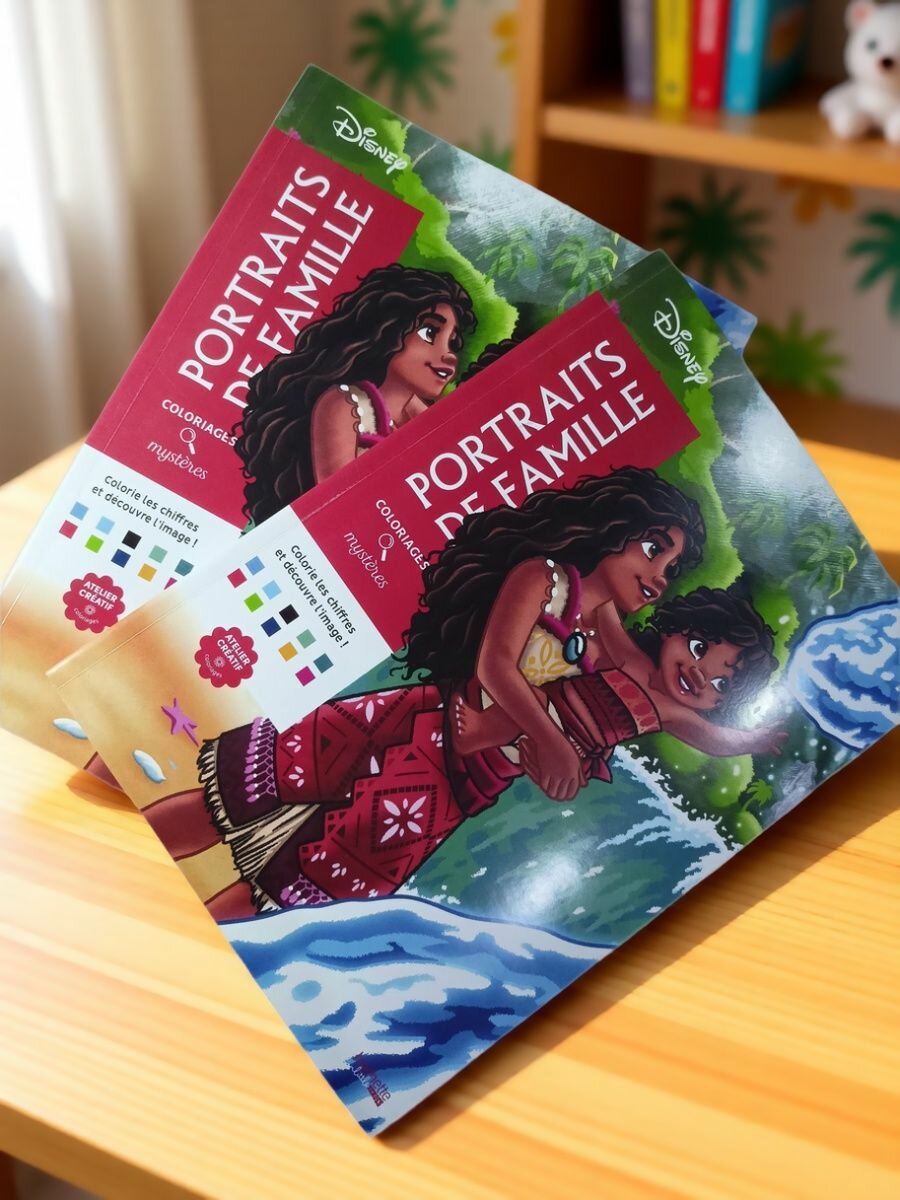 Раскраска по номерам Coloriages mysteres Disney