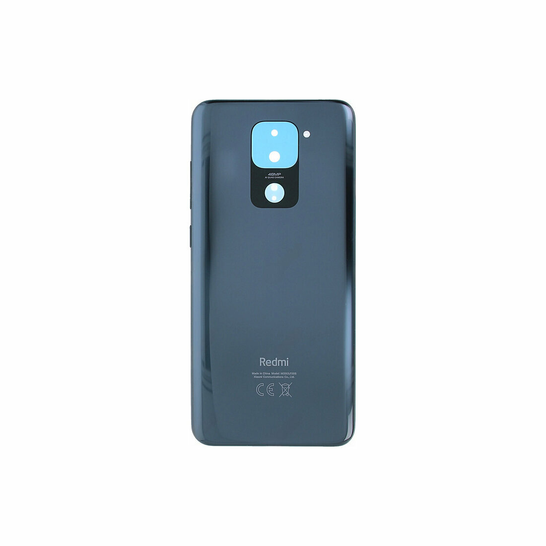 Задняя крышка для Xiaomi Redmi Note 9 черная