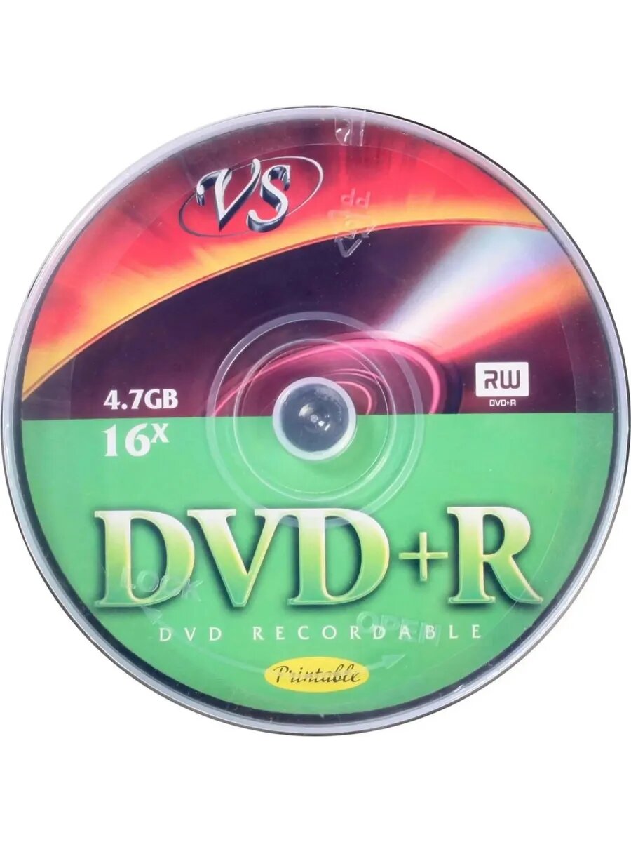 Набор DVD+R 4,7 ГБ 16x, 10 шт. — Отличное качество