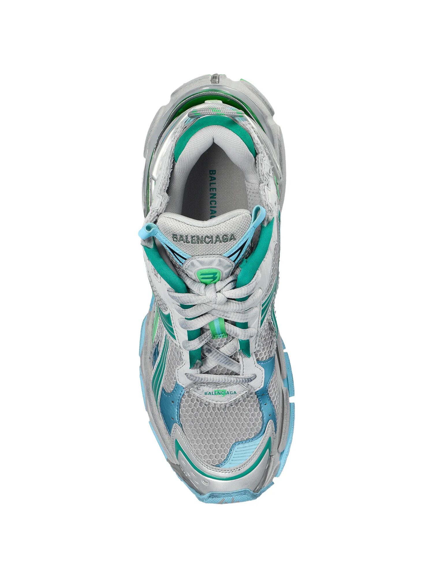 Кроссовки BALENCIAGA Runner, размер 40, Silver — фото 1