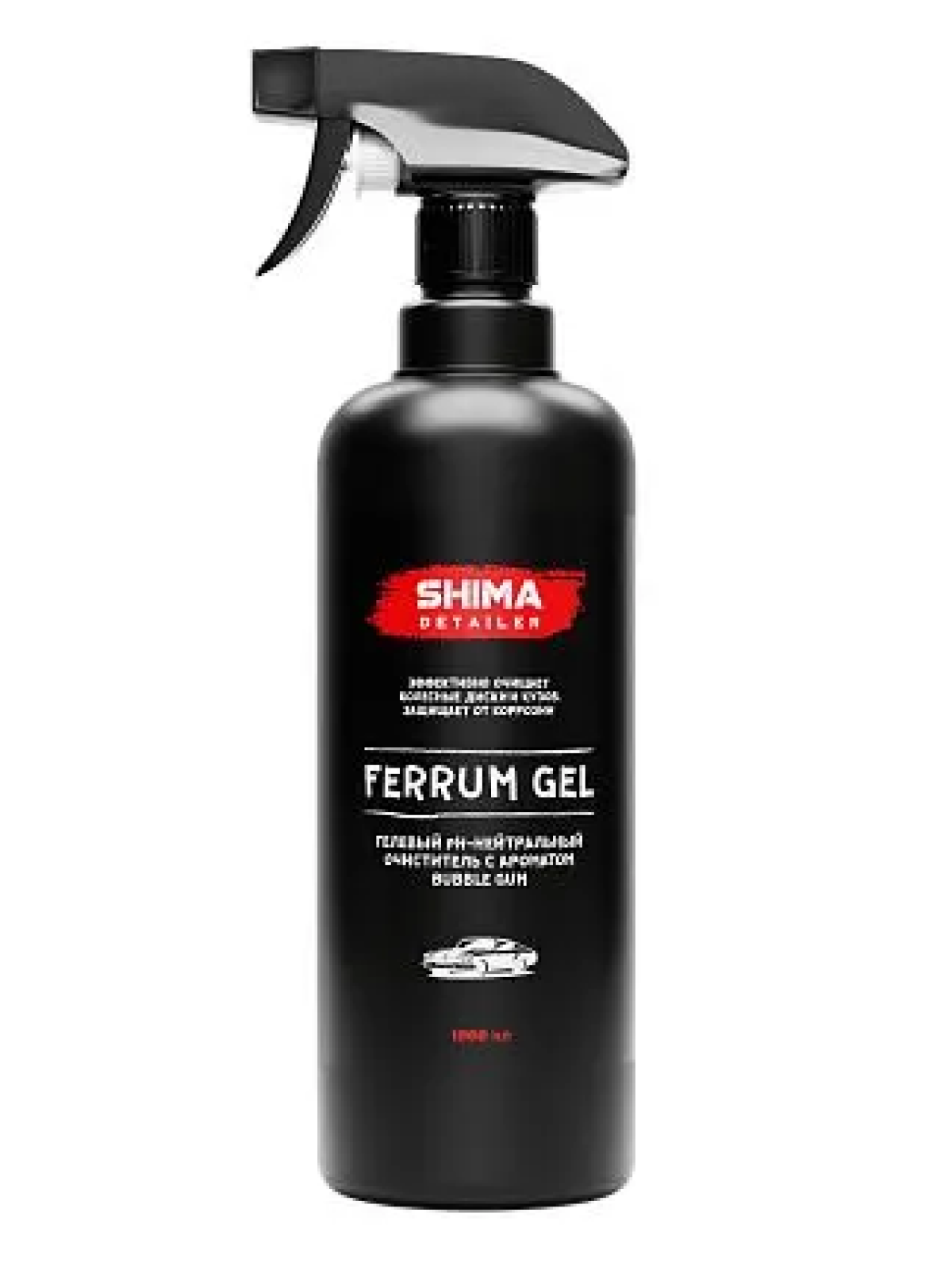 Очиститель дисков SHIMA "FERRUM GEL", с индикатором, гелевый, 1 л