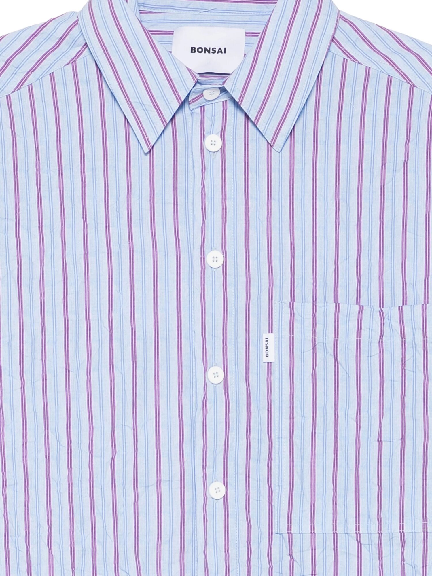 Рубашка BONSAI Striped pocket shirt, размер M — фото 1