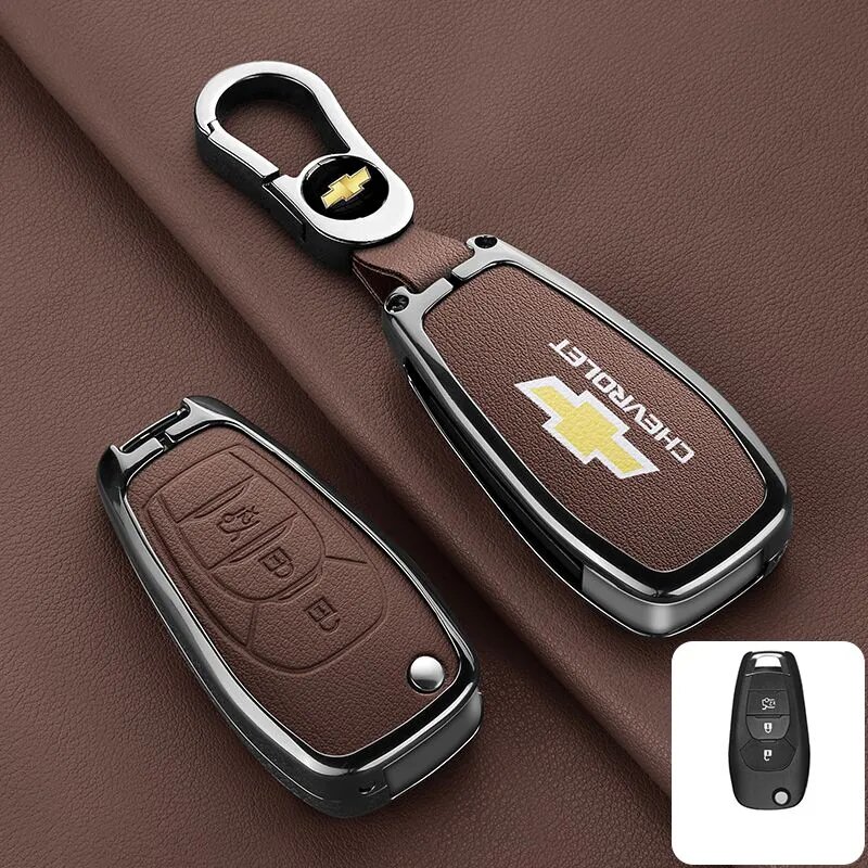 Чехол для ключа Шевроле Chevrolet Malibu Aveo Cruze Cross Onix Cobalt Captiva Spark, ZHA