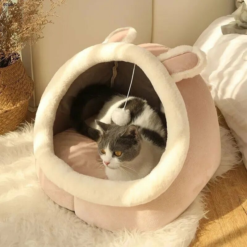 Корзина для домашних животных, удобная кроватка для котенка, подходит для мелких животных, S