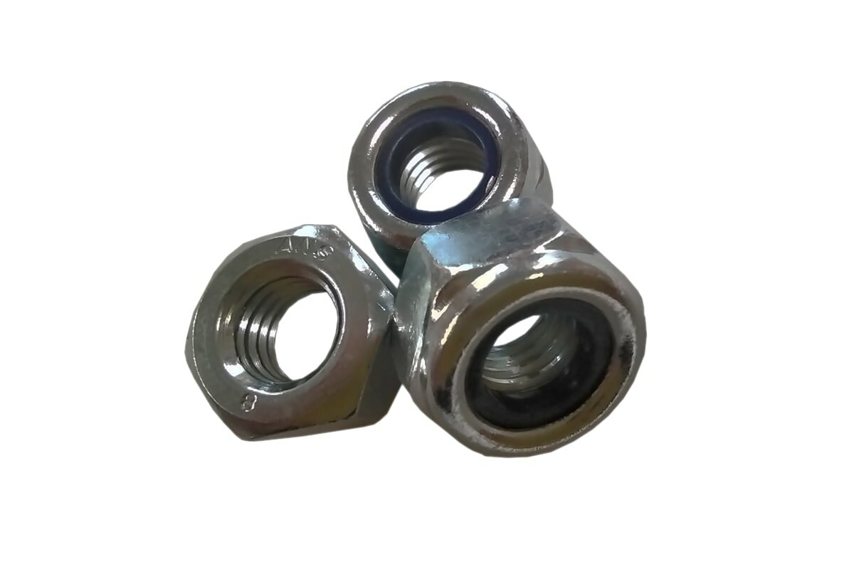 ZAMETAL Гайка самокон. М24* 10.0 DIN 985 оц. ( уп. 50 шт) ZA518781