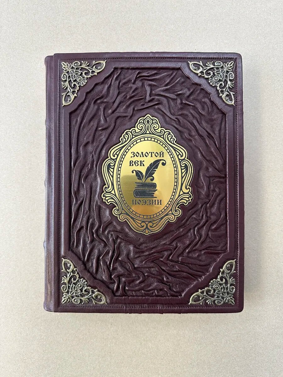 Золотой век поэзии (подарочная кожаная книга)
