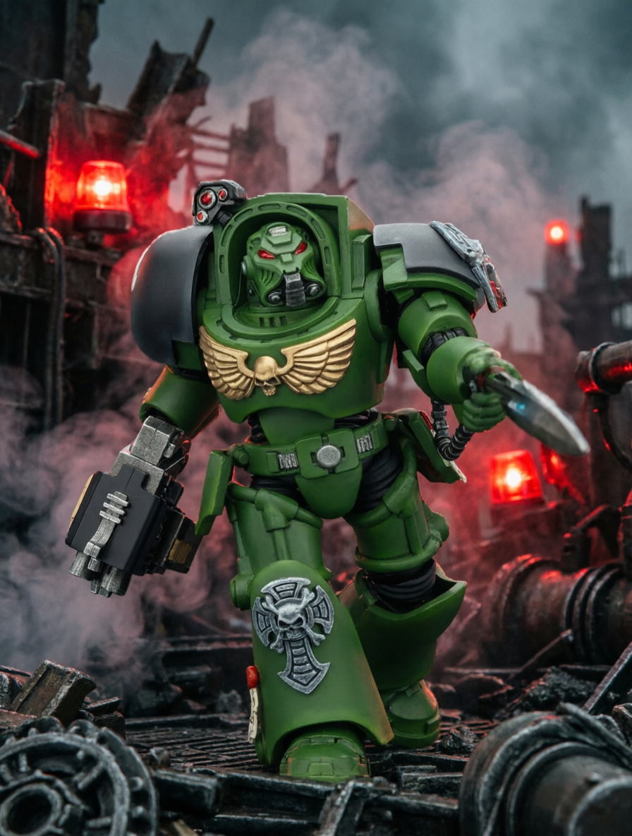 Фигурка Salamanders Deathwing Terminator 1 JOYTOY Warhammer 40k