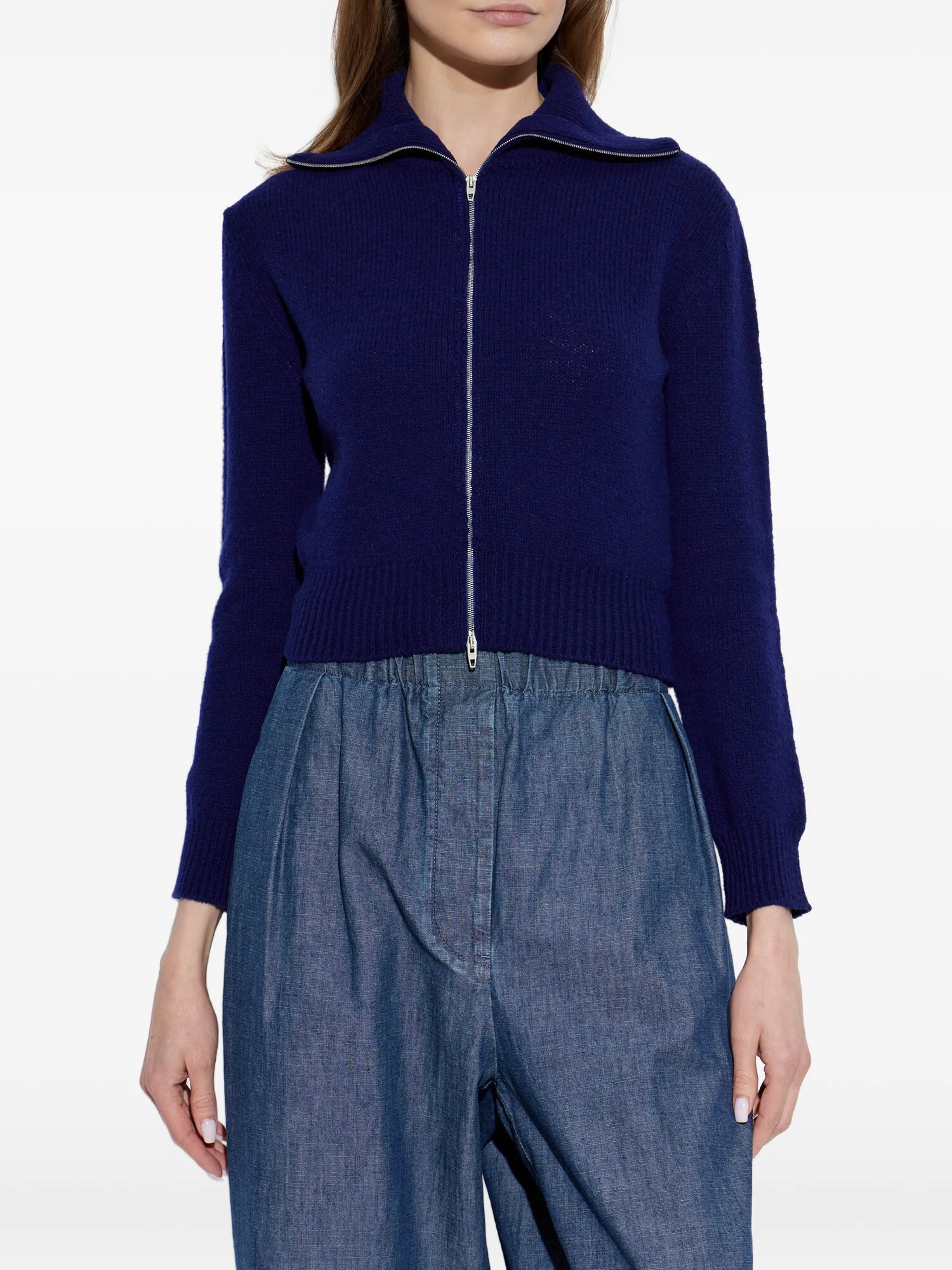 Кардиган Jil Sander Wide-collar cardigan, размер 42 — фото 1