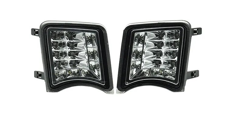 Для Toyota Prius Hybrid 2009-2011 светодиодный угловой фонарь дневные ходовые огни габаритные Clear