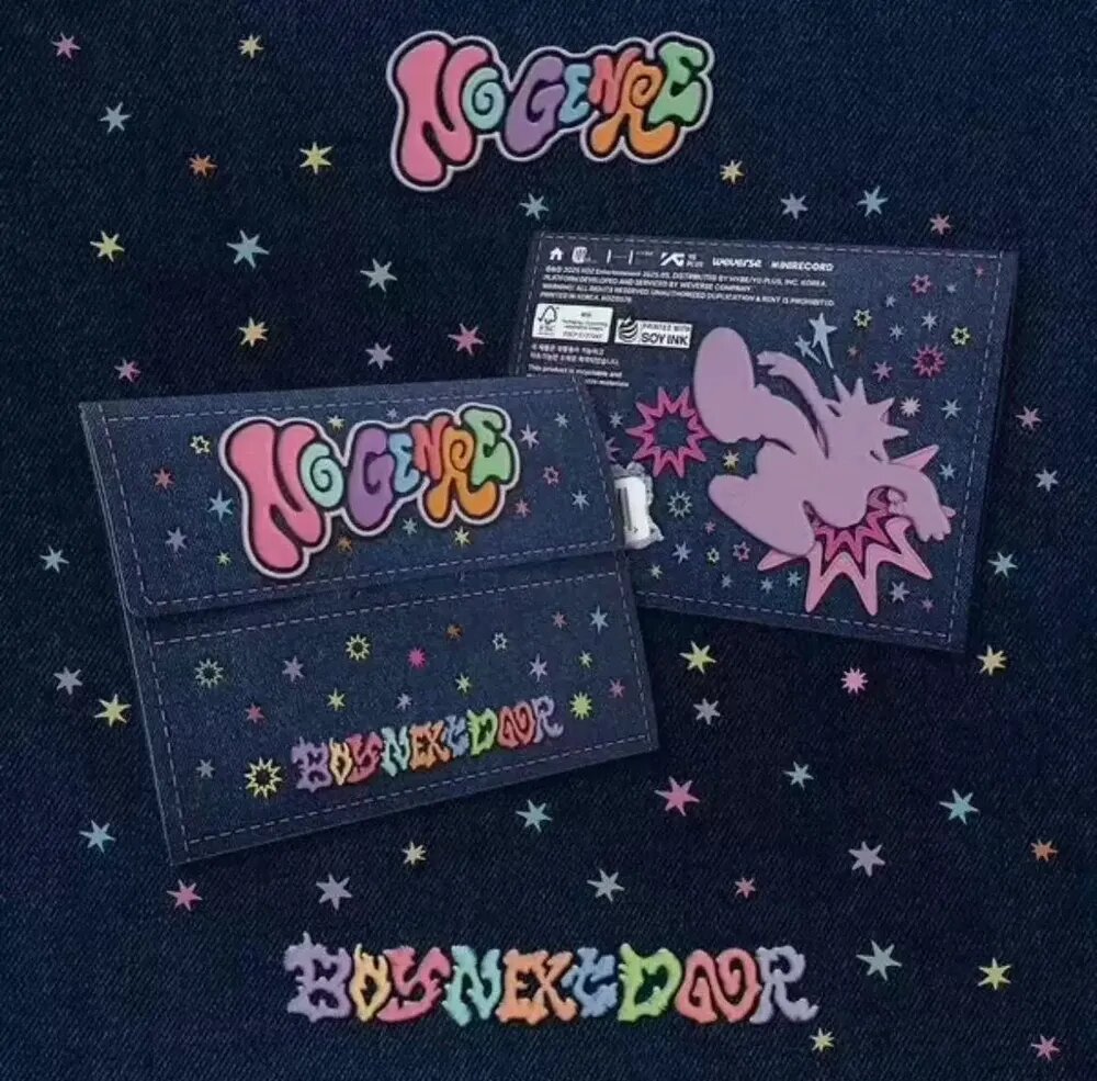 Альбом BOYNEXTDOOR - NO GENRE 4th EP Album (Деним, Мини-альбом, Импорт из Кореи)
