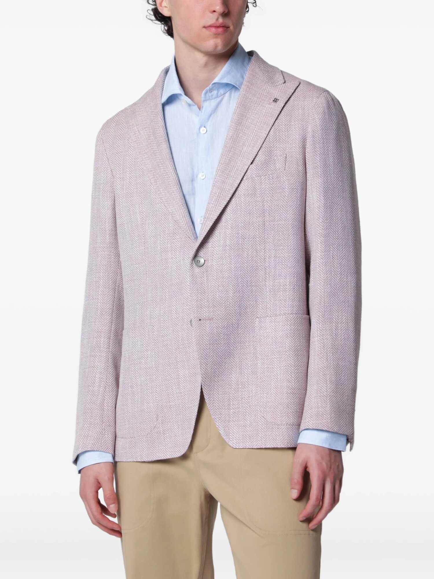 Пиджак Herringbone blazer