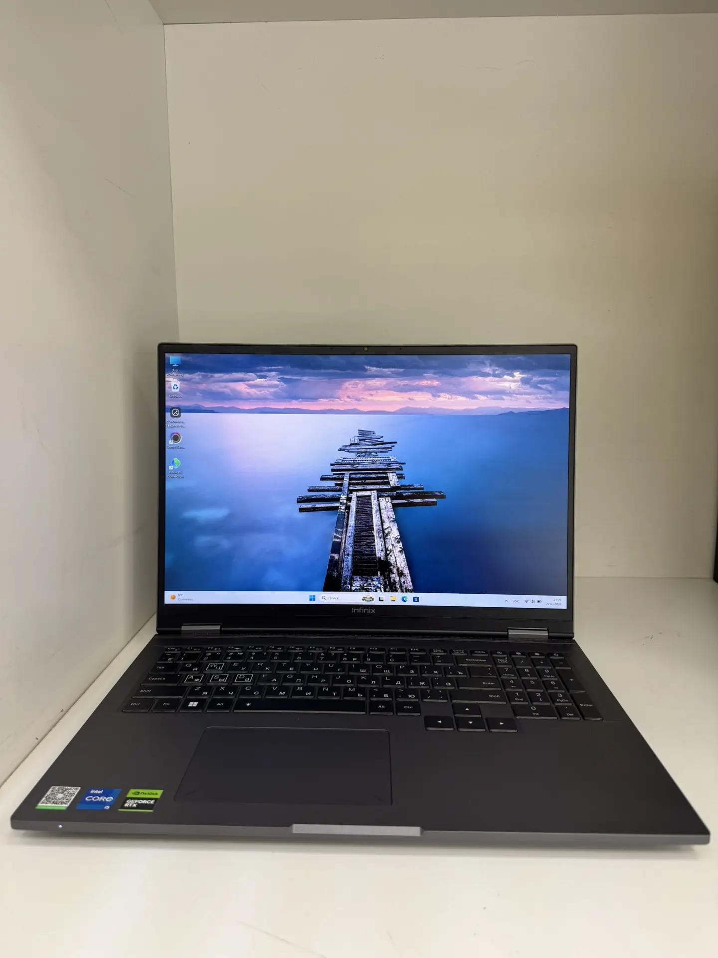 Ноутбук Infinix GTBook GL613, серый, 16", процессор Core i5, 16 ГБ, 1 TБ, Win, RTX4060 — фото 1