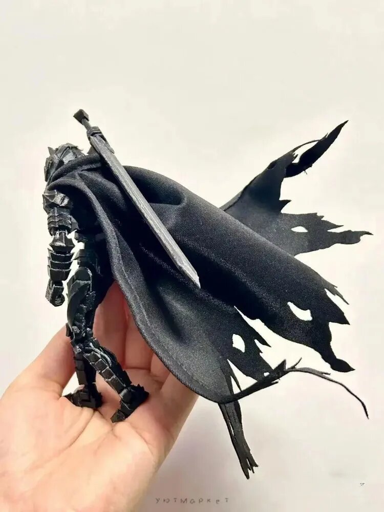 Аксессуар для фигурок Berserk, модель Guts Black Swordsman, пластик ABS, для коллекционеров — фото 1