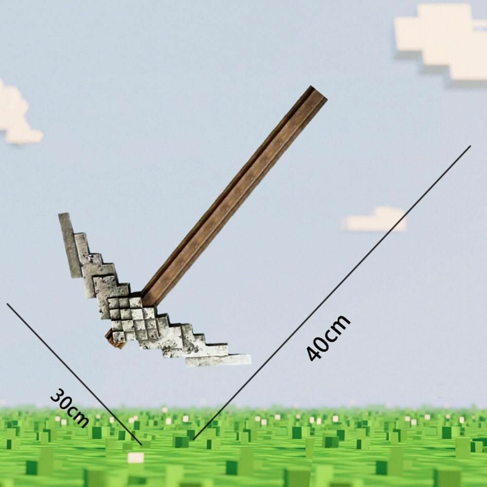 Меч-кирка из Minecraft легендарное оружие из игры
