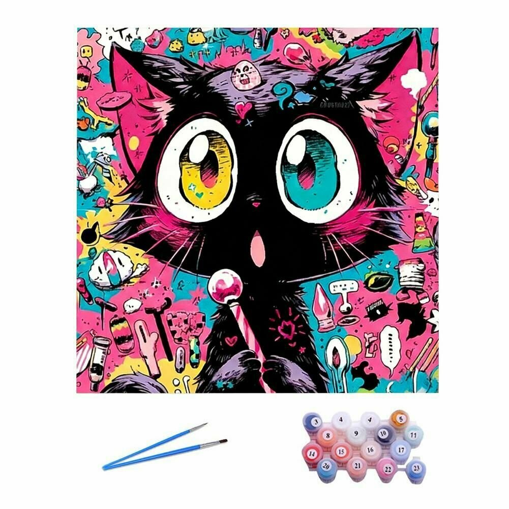 Картина по номерам (DIY) Подходит для тренировки детей.