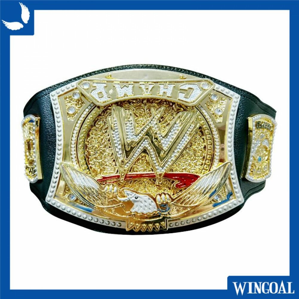 Чемпионский пояс борца Спиннер вращающийся логотип "W" 95 см