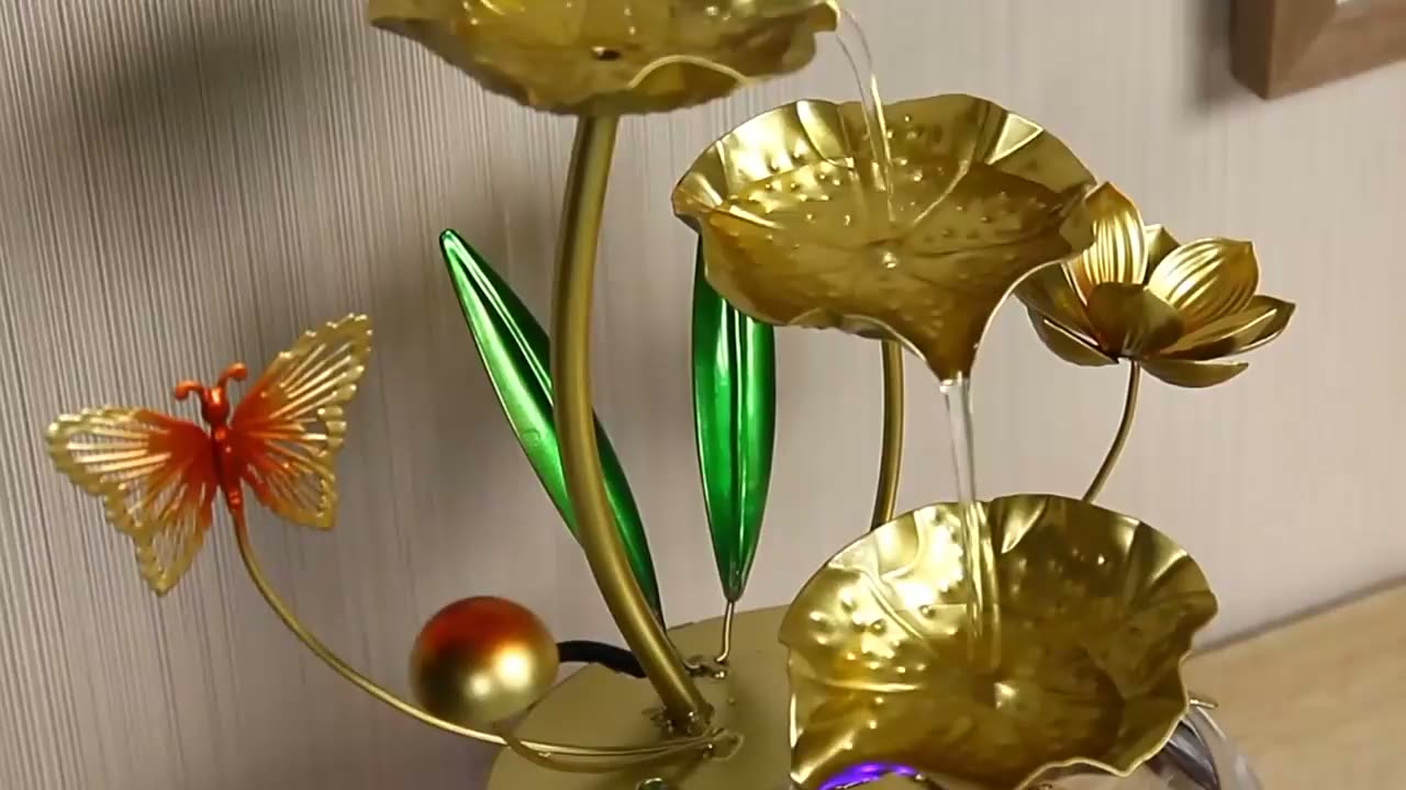 Аквариум настольный стеклянный с LED подсветкой и циркуляцией воды, объем 2л, для рыб — фото 1