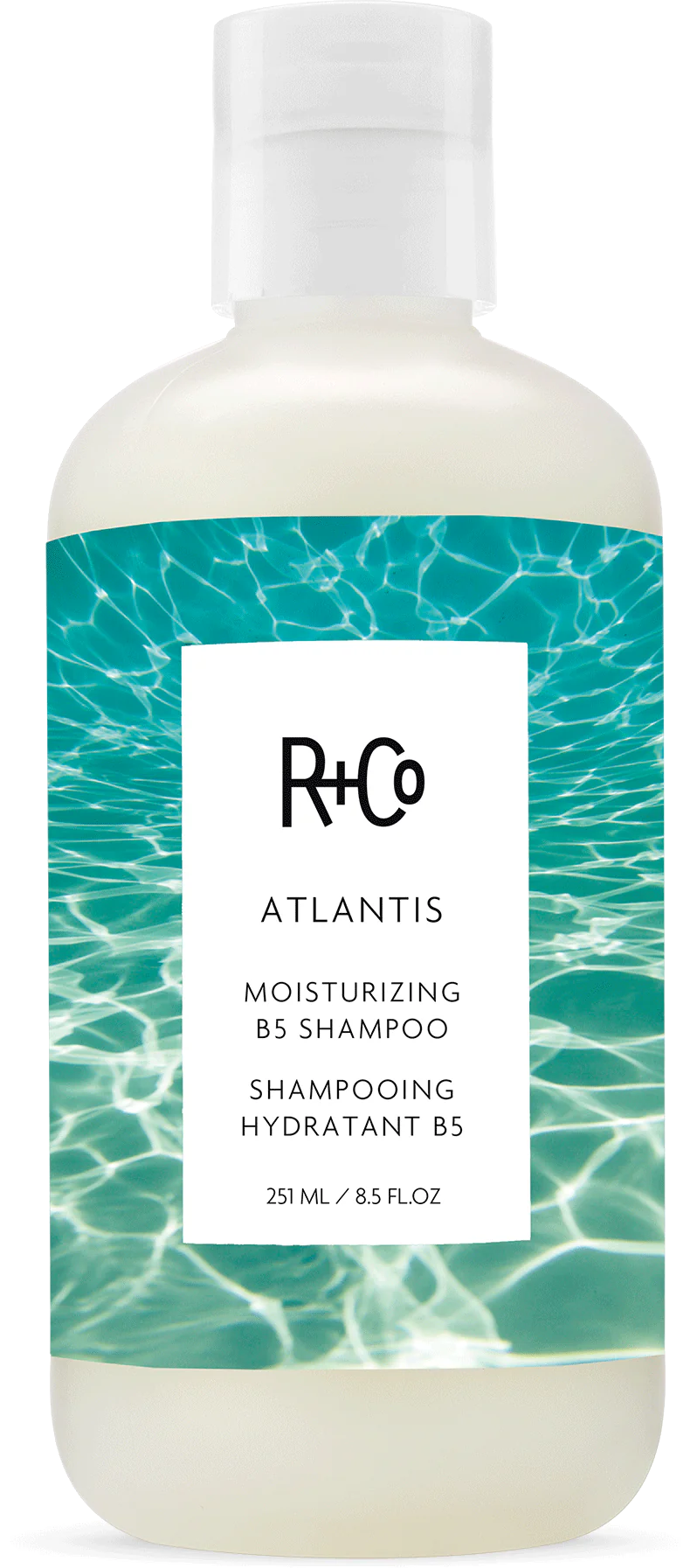 R+Co Атлантида шампунь для увлажнения с витамином B5 Atlantis moisturizing B5 shampoo 90 шт.