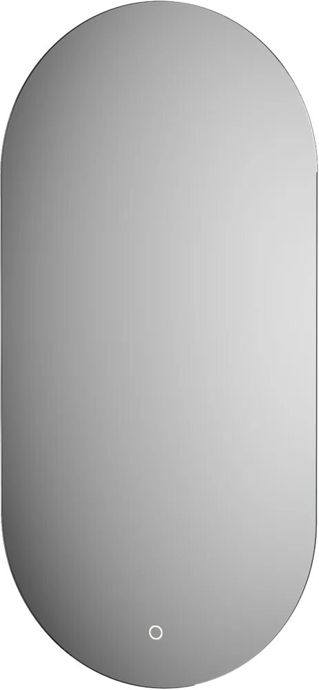 Зеркало Defesto Opti DF 2902S 40x80 со светодиодной подсветкой, 40 см, с сенсорным управлением, пластиковое, в современном стиле, зеркало настенное в ванную