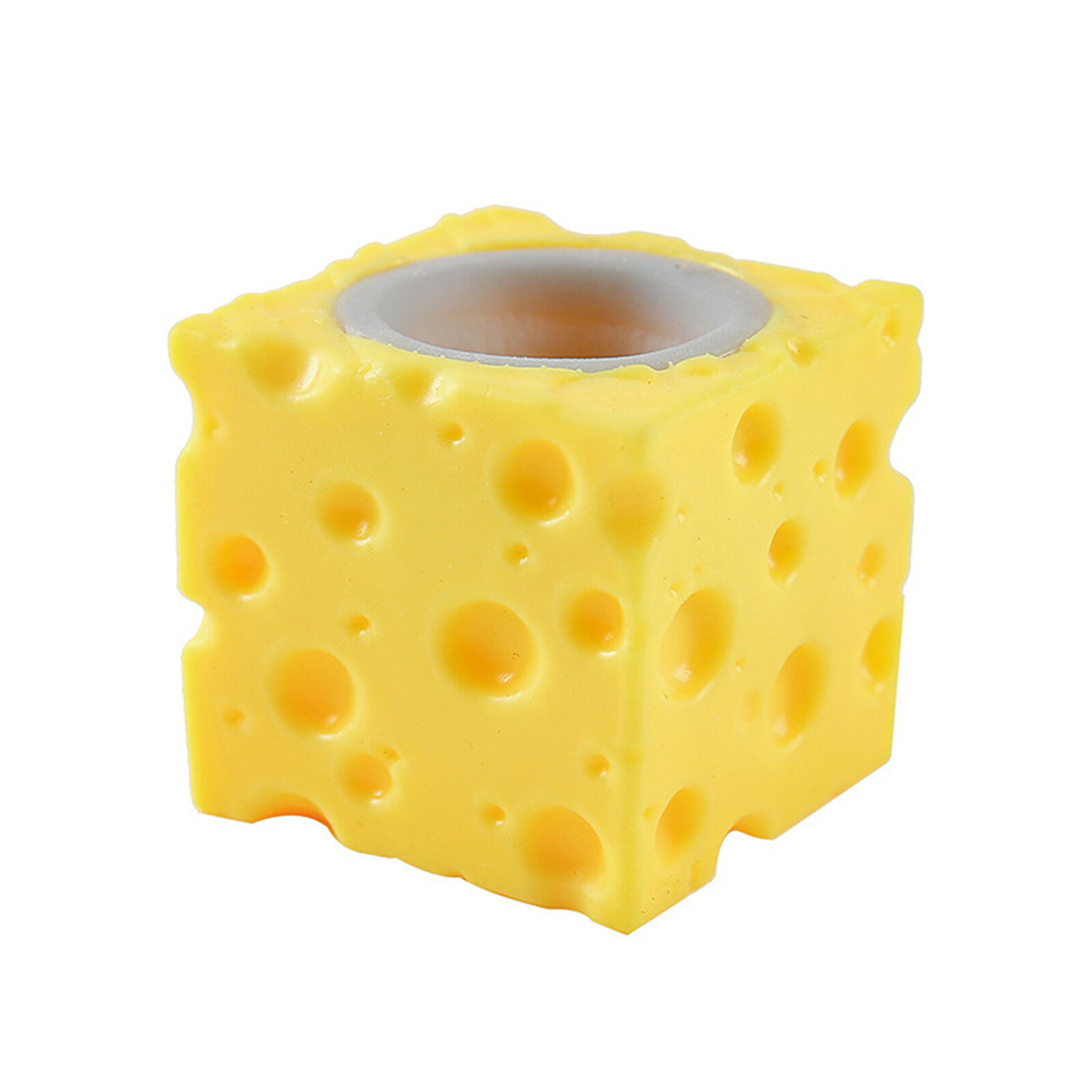 Игрушка с сырной мышью, растягивающаяся, сенсорная, для