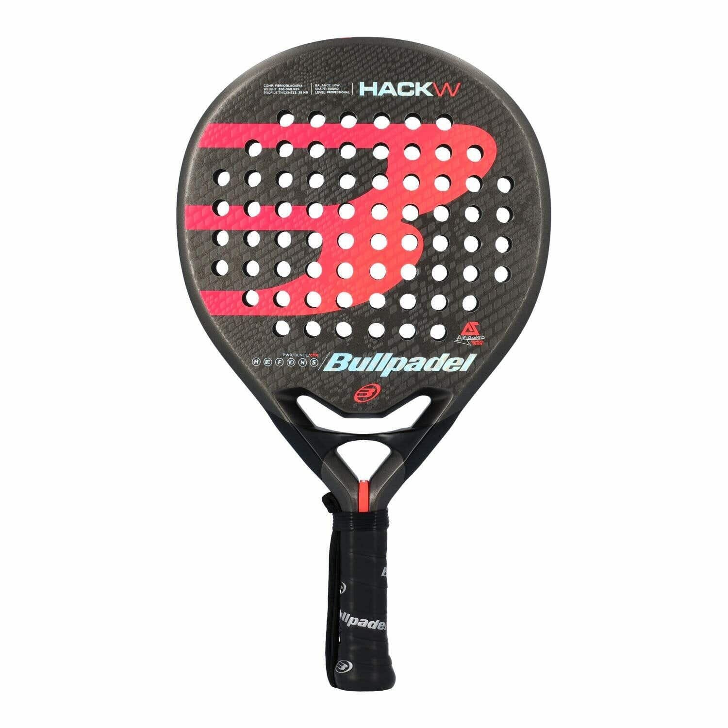 DECATHLON ракетка для падел тенниса Bullpadel Hack Woman, черный/розовый