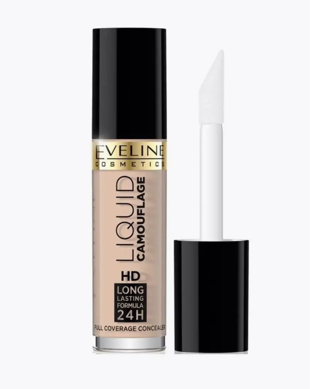 Консилер для лица Eveline Liquid Camouflage, тон 04 light, 5 мл.