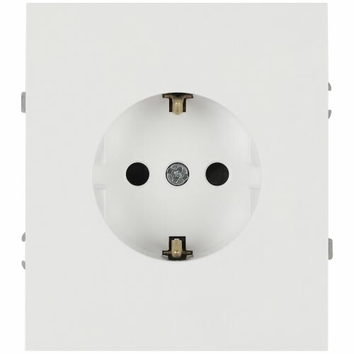 Розетка 1-м СП Arktik 16А IP20 250В с заземл. бел. матов. Эра Б0070421