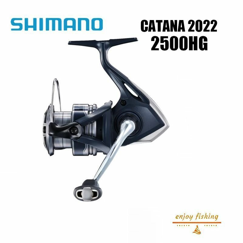 Shimano Catana 2500HG 2022 Лёгкая и надёжная катушка для пресноводной рыбалки Катушка