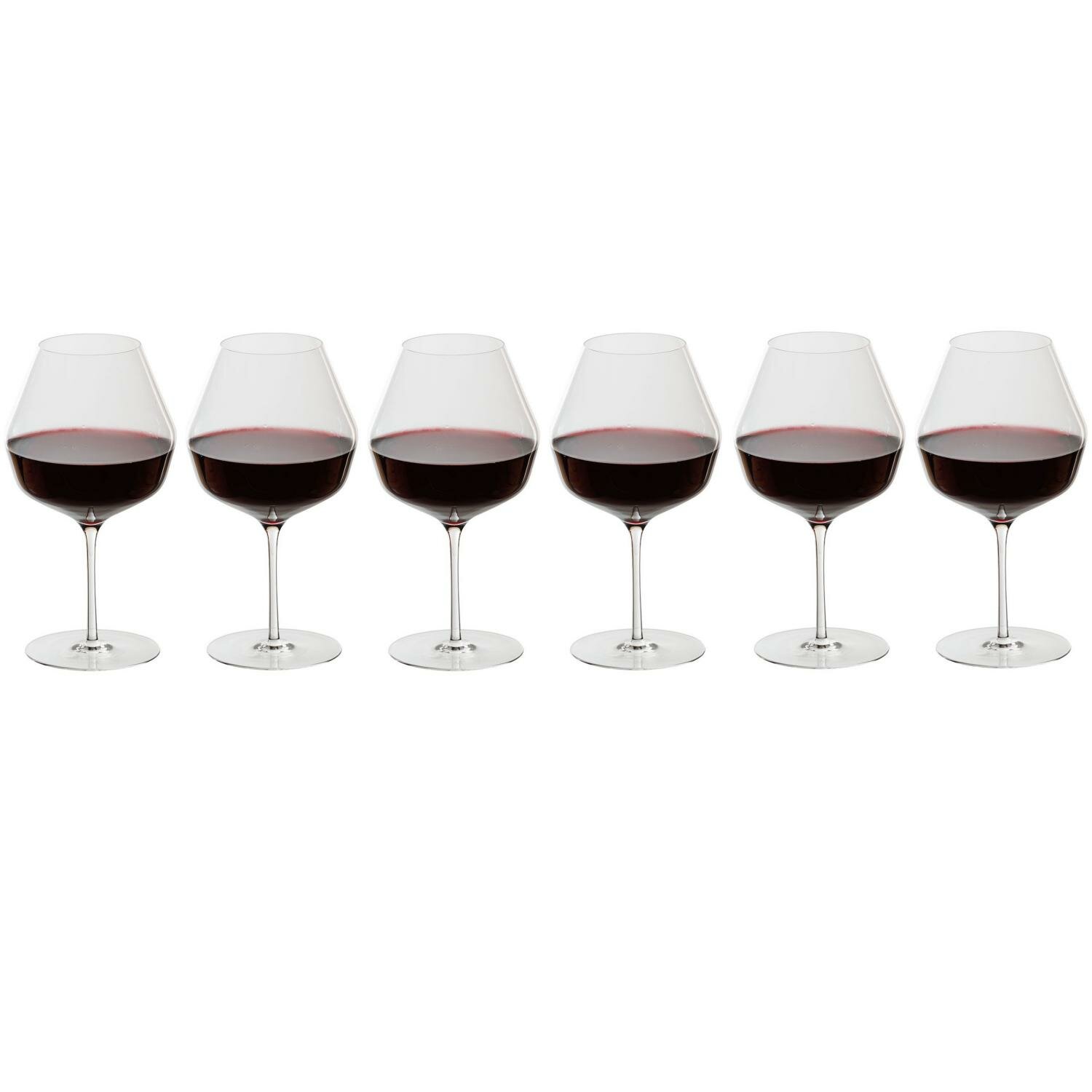6 бокалов для красного вина MarkThomas Double Bend Red Set 2130/6