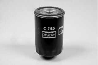 Фильтр масляный Champion C155, резьба 3/4"-16UNF, (H, D - 120/78мм) для VW Traner IV и др.