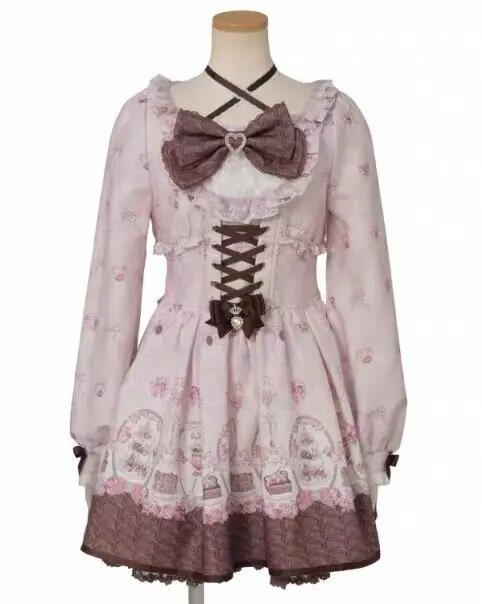 Платье Lolita Розовое Godivana Liz Sweet