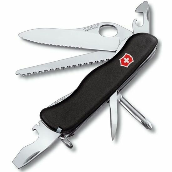 Нож Victorinox 0.8463. MW3 TRAILMASTER, 111 мм, черный