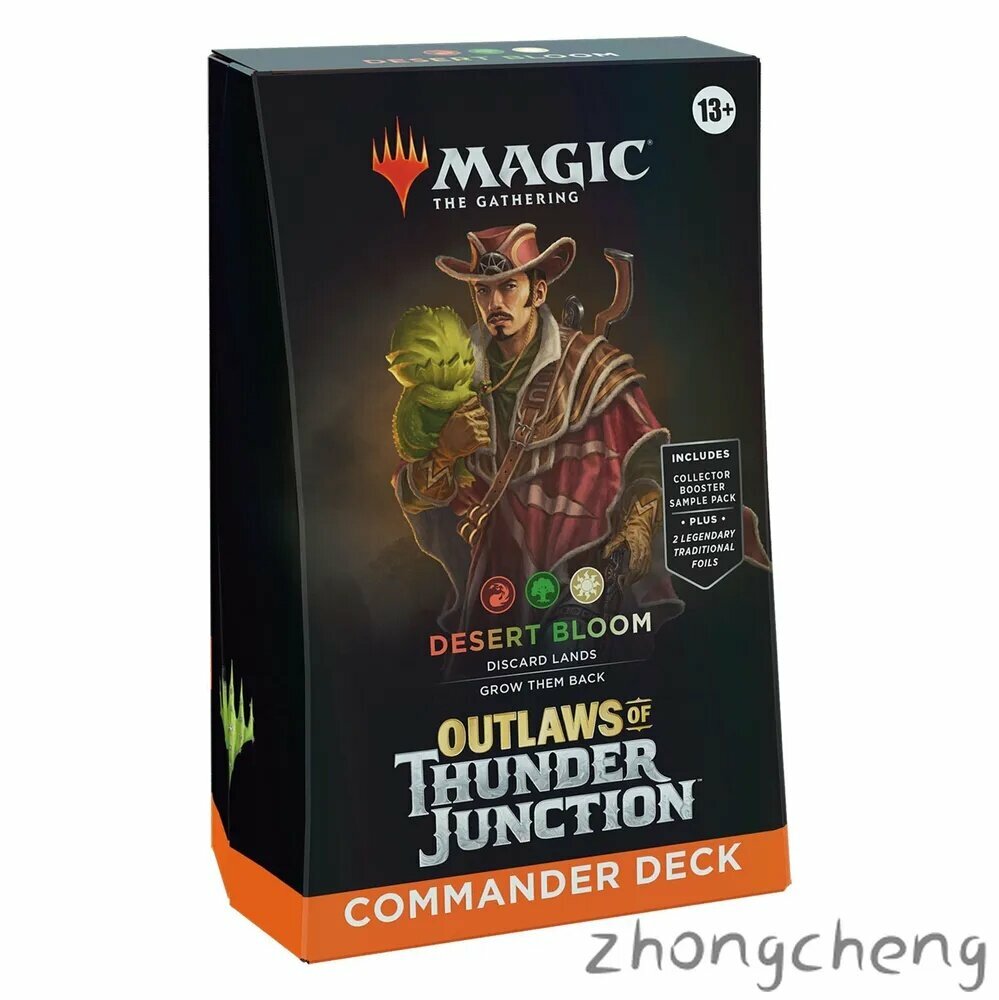 Magic The Gathering: Колода Commander Deck Desert Bloom MTG издания Outlaws of Thunder Junction на английском