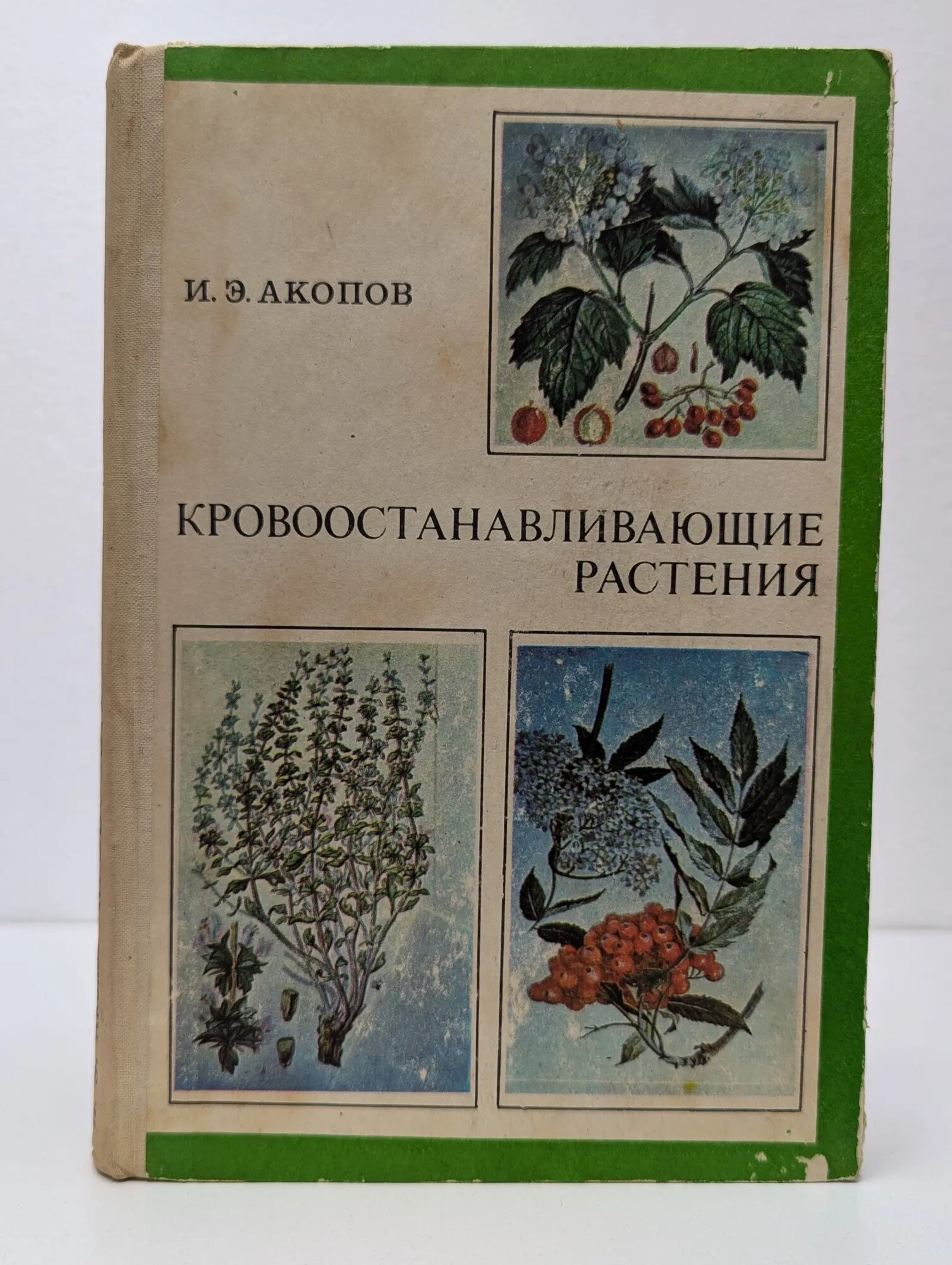 Кровоостанавливающие растения Акопов Иван Эмануилович 1977