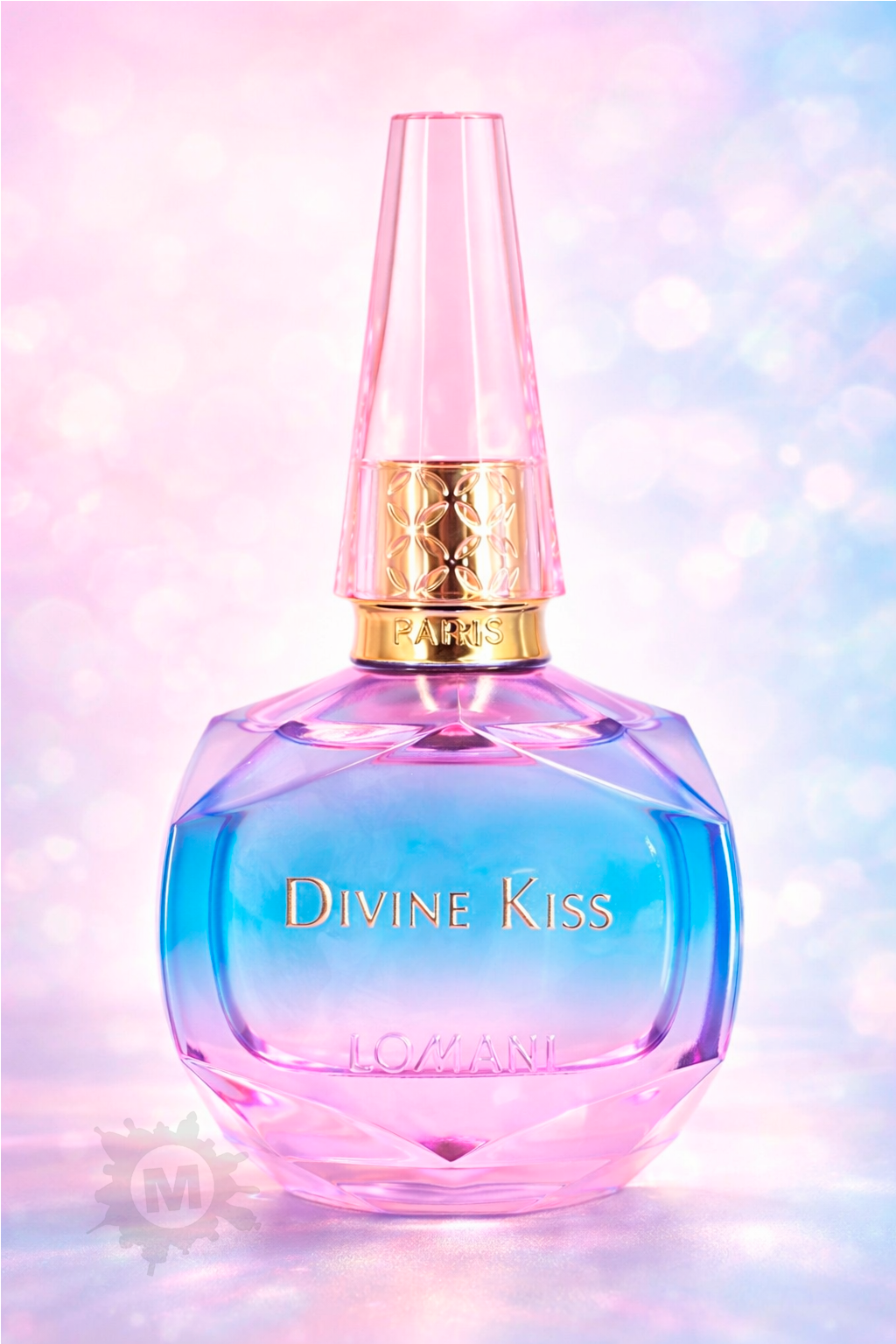 Парфюмерная вода LOMANI "Divine Kiss", женская, фруктовые/цветочные ноты, 100мл