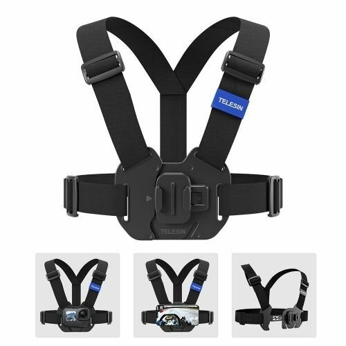 Быстросъемное крепление на грудь Telesin для GoPro, DJI, SJCAM и т д.