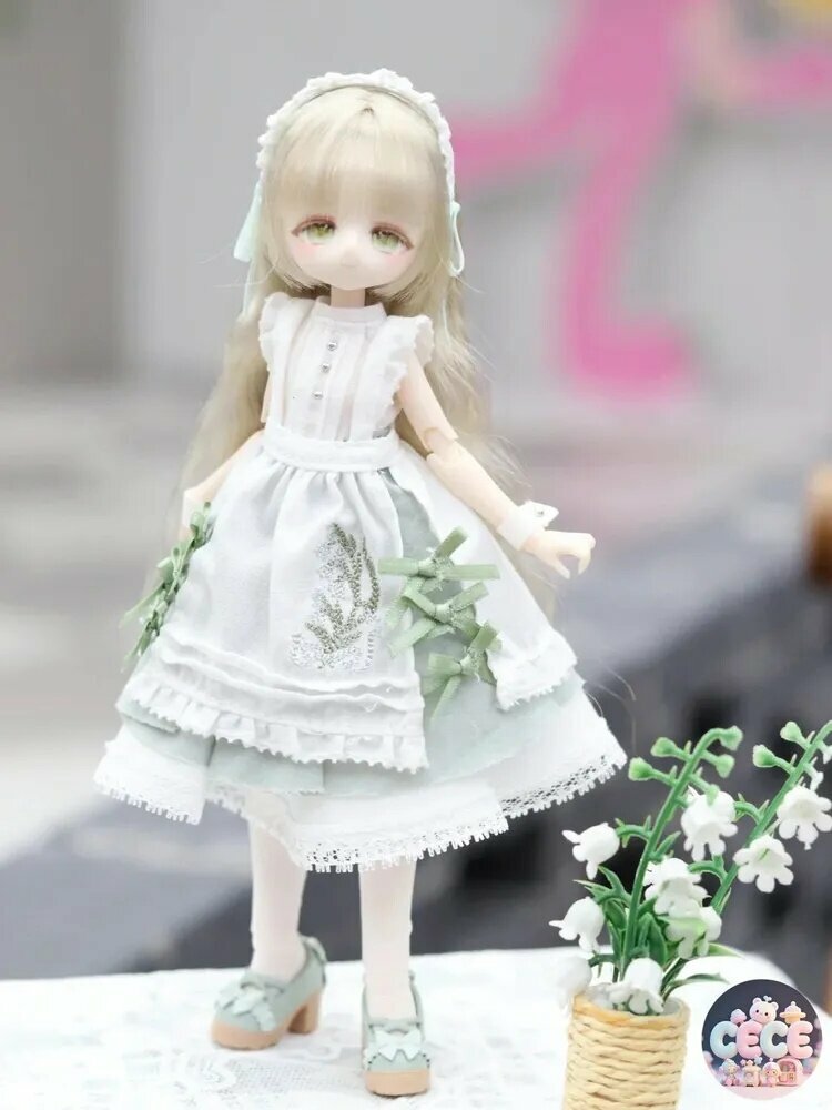 Кукла 1/8 MJD с шаровидными суставами, 24cm, momotale полный набор прически, одежды и аксессуаров, коллекционная, подарок для девочек