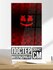 Постер на стену Marshmello red poly