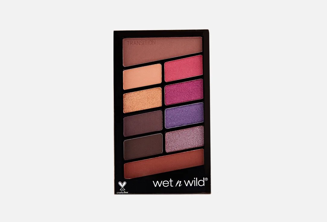 Wet n Wild Color Icon 10 Pan Palette Палетка теней для век 10 г v.i.purple
