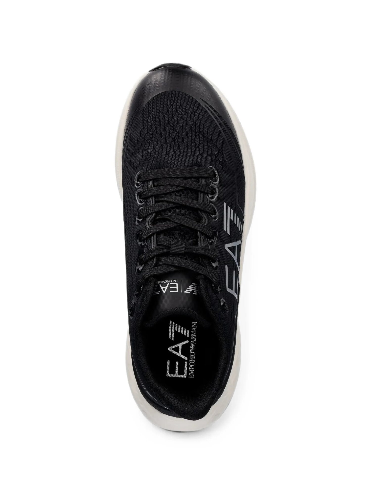 Кроссовки EA7 EMPORIO ARMANI Logo-print chunky-sole sneakers, размер 10 — фото 1