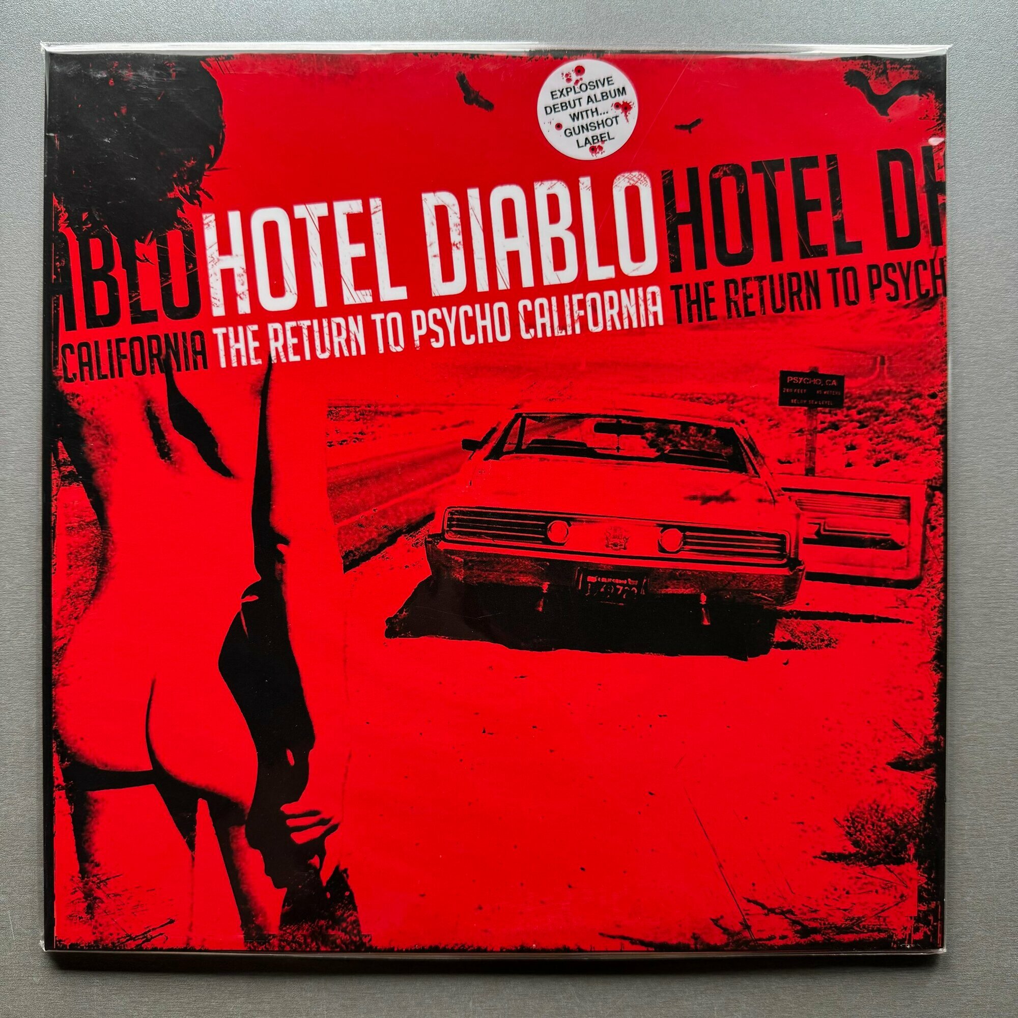 Hotel Diablo - The Return To Psycho California (2013, LP, Night Of The Vinyl Dead) LTD 300 Black (Виниловая пластинка)